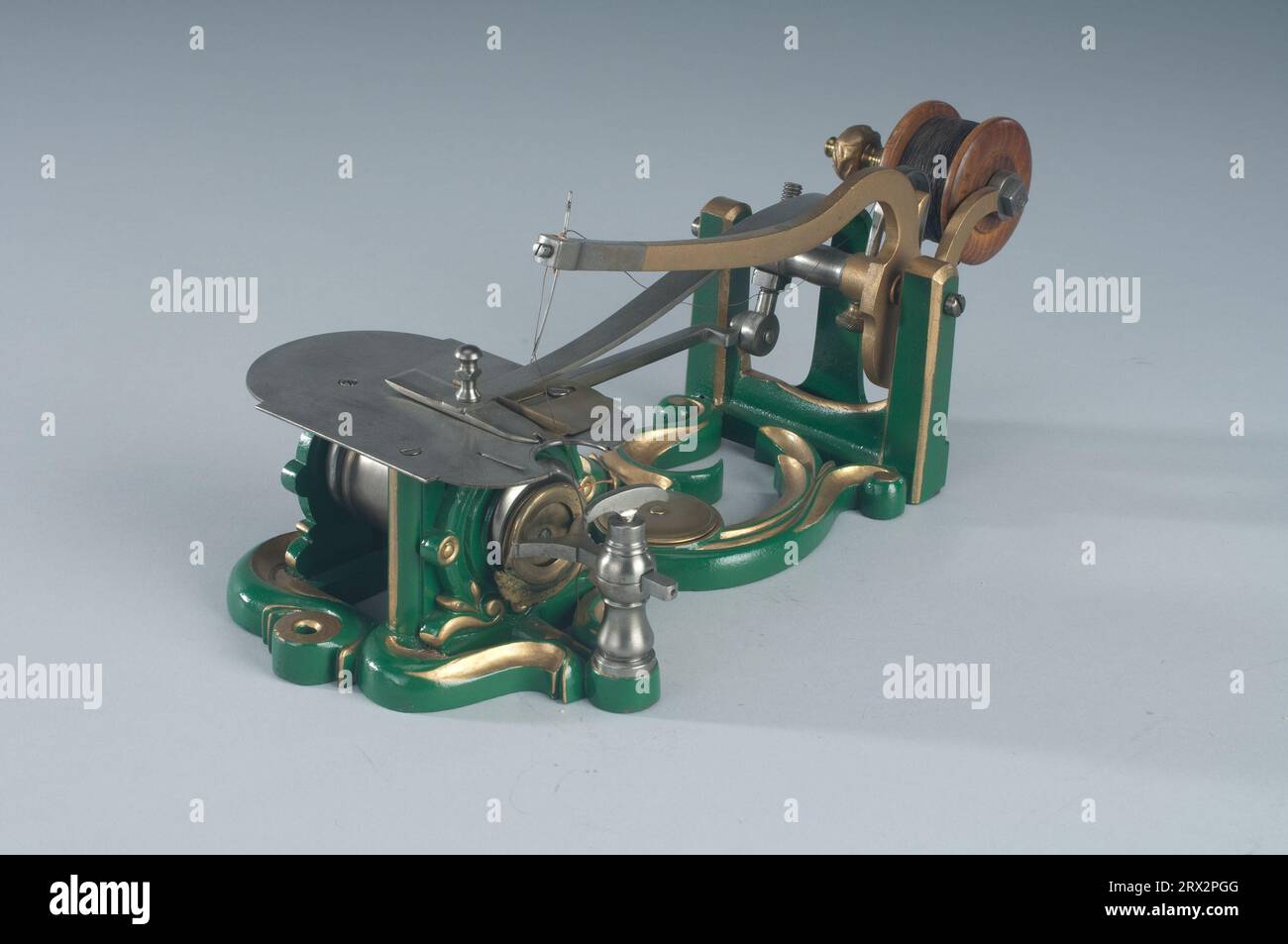 Patent model. Sewing machine, Wilson, 1852, patent no. 9041. TE*T06055 ...