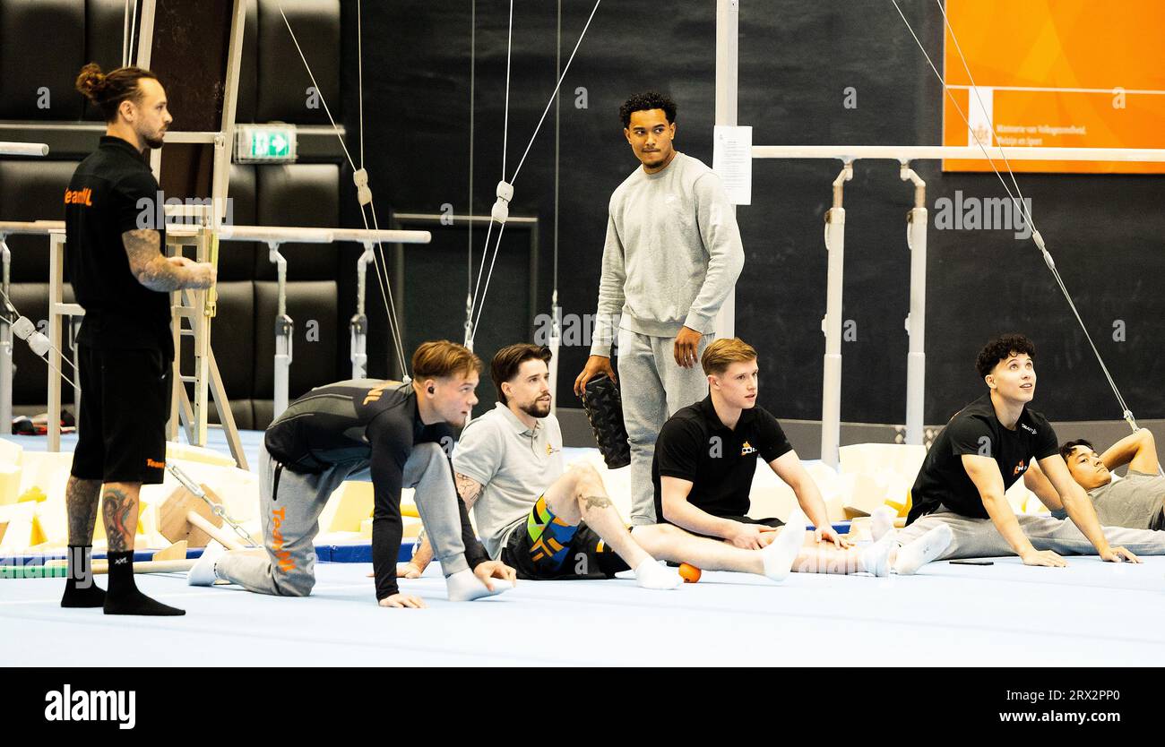 ROTTERDAM - From left to right Bart Deurloo, Jordi Hagenaar, Casimir ...