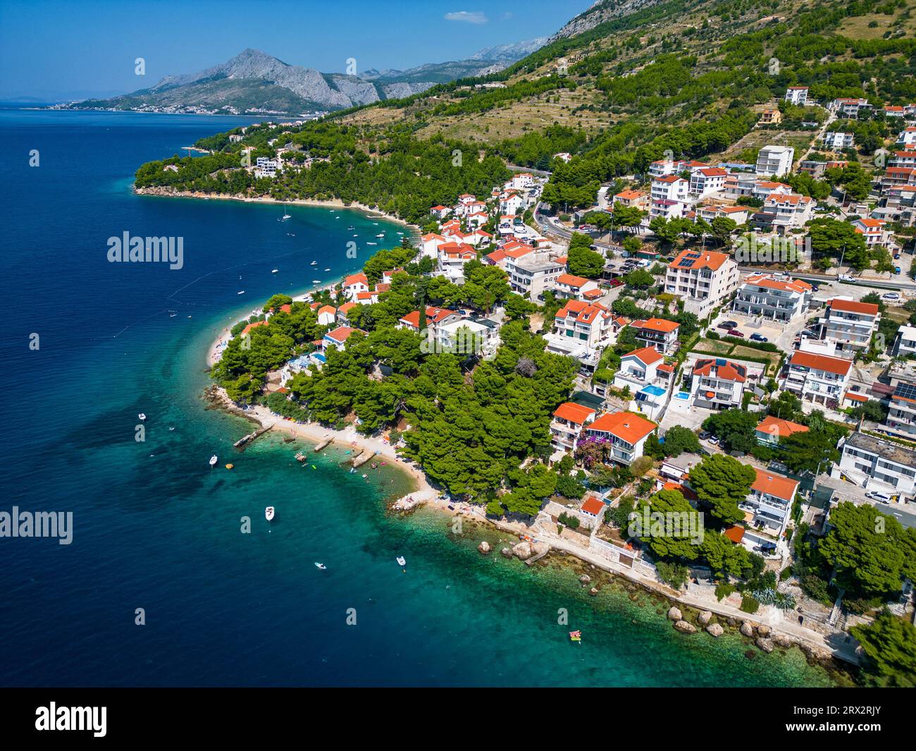 Aerial drone seascape marine coast hi-res stock photography and images ...