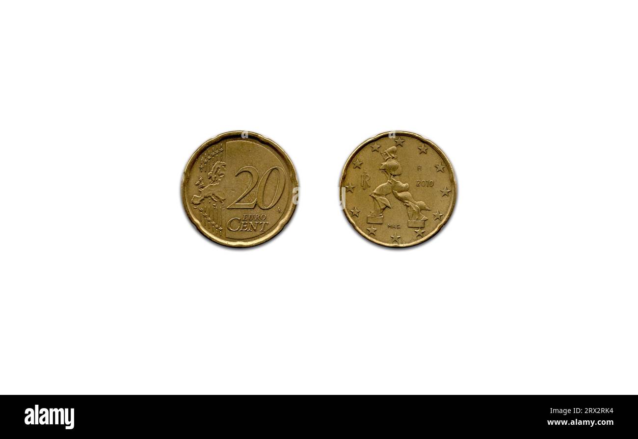 20 euro bill back hi-res stock photography and images - Alamy