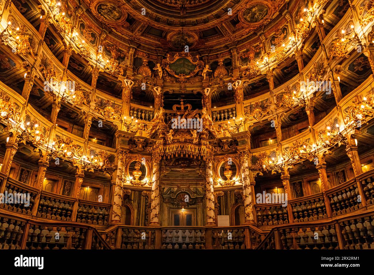 Interior of the margravial opera house hi-res stock photography and ...