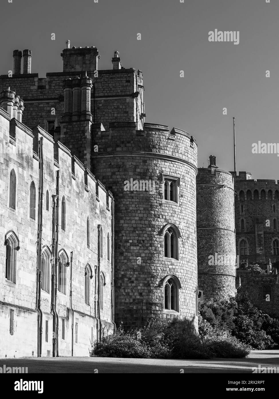 Henry iii tower windsor castle Black and White Stock Photos & Images ...