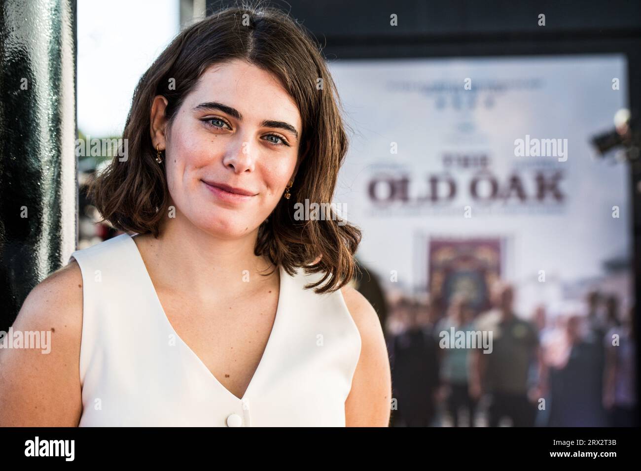 Lead actor Ebla Mari at the Premier of the Ken Loach film 'The Old Oak ...