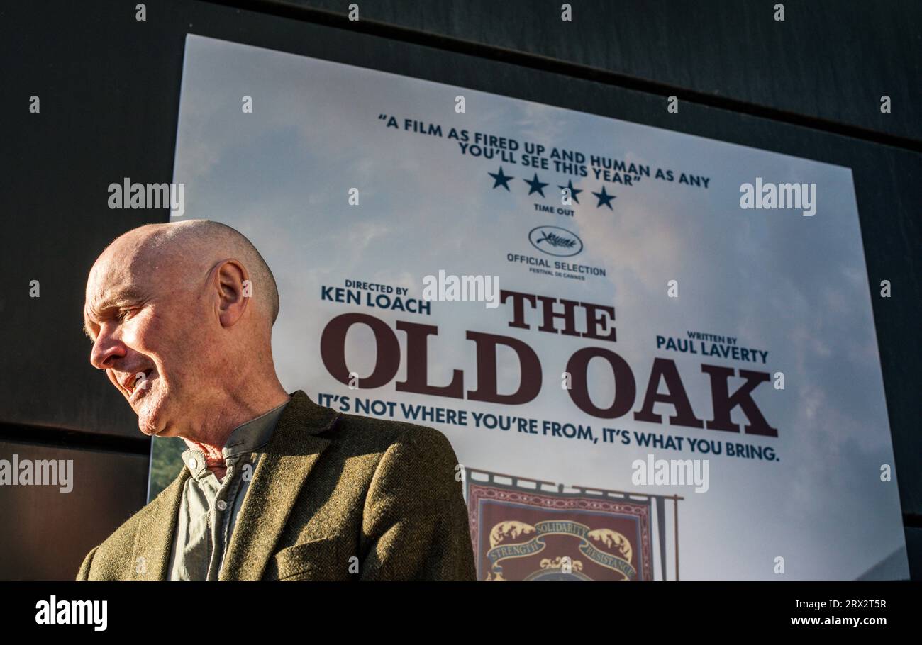 Writer Paul Laverty at the Premier of the Ken Loach film 'The Old Oak ...