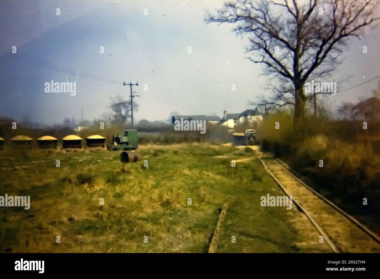 Leighton Buzzard sand railway 1975 from my original photographs Stock ...