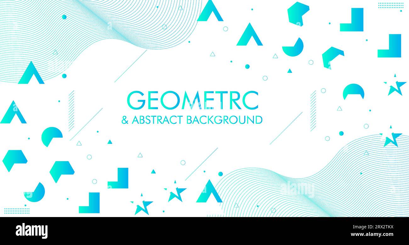 Creative Geometric background Design with graphic elements for presentation background design ...