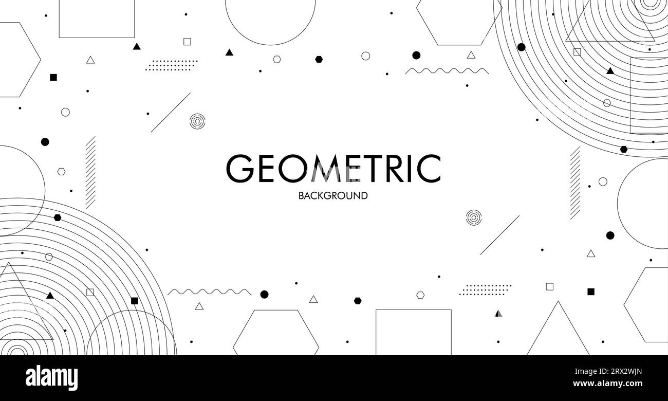 Creative Geometric background Design with graphic elements for ...
