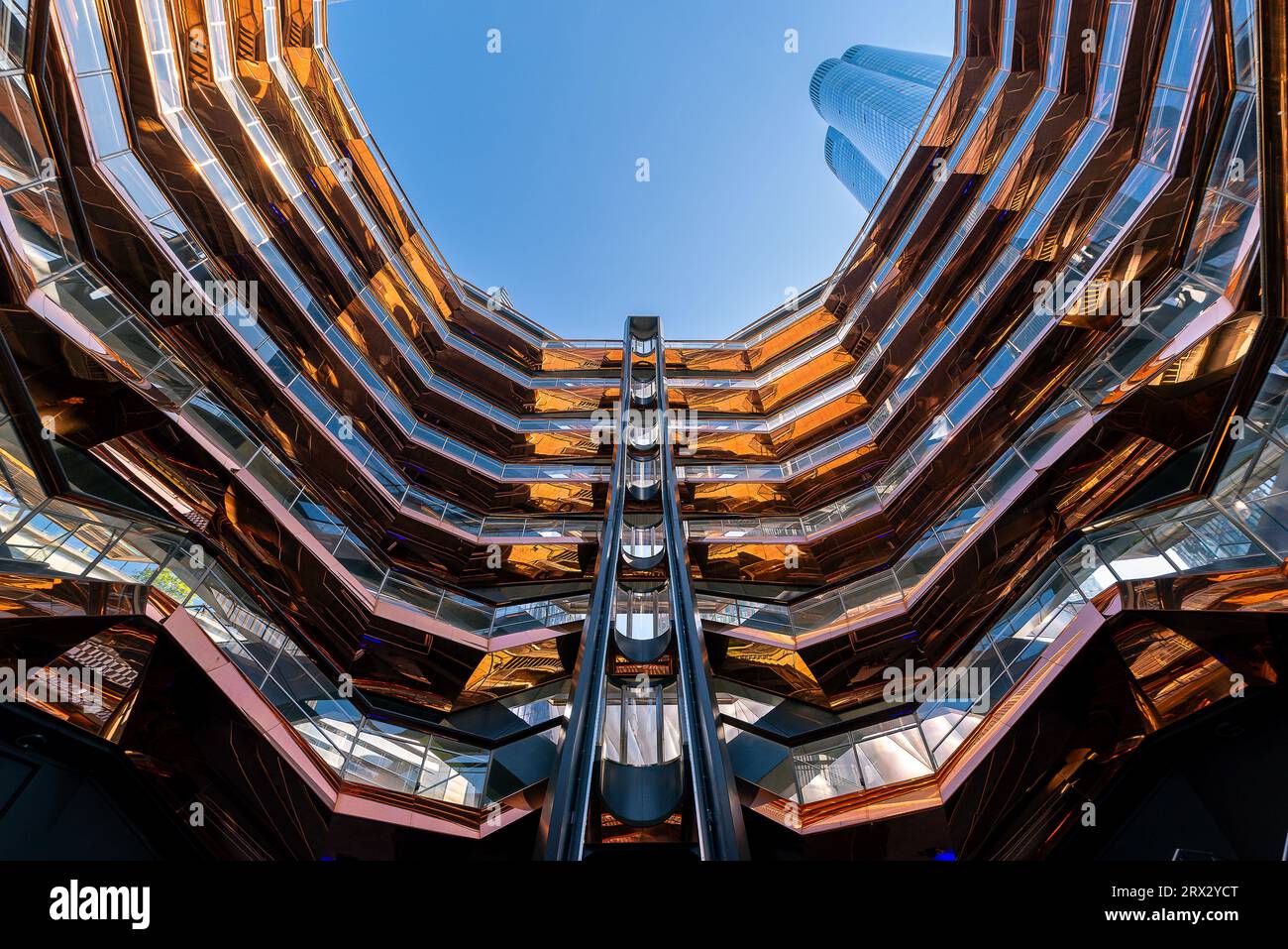 09.21.23. USA, New York. The vessel is an architecture in Hudson yardss ...
