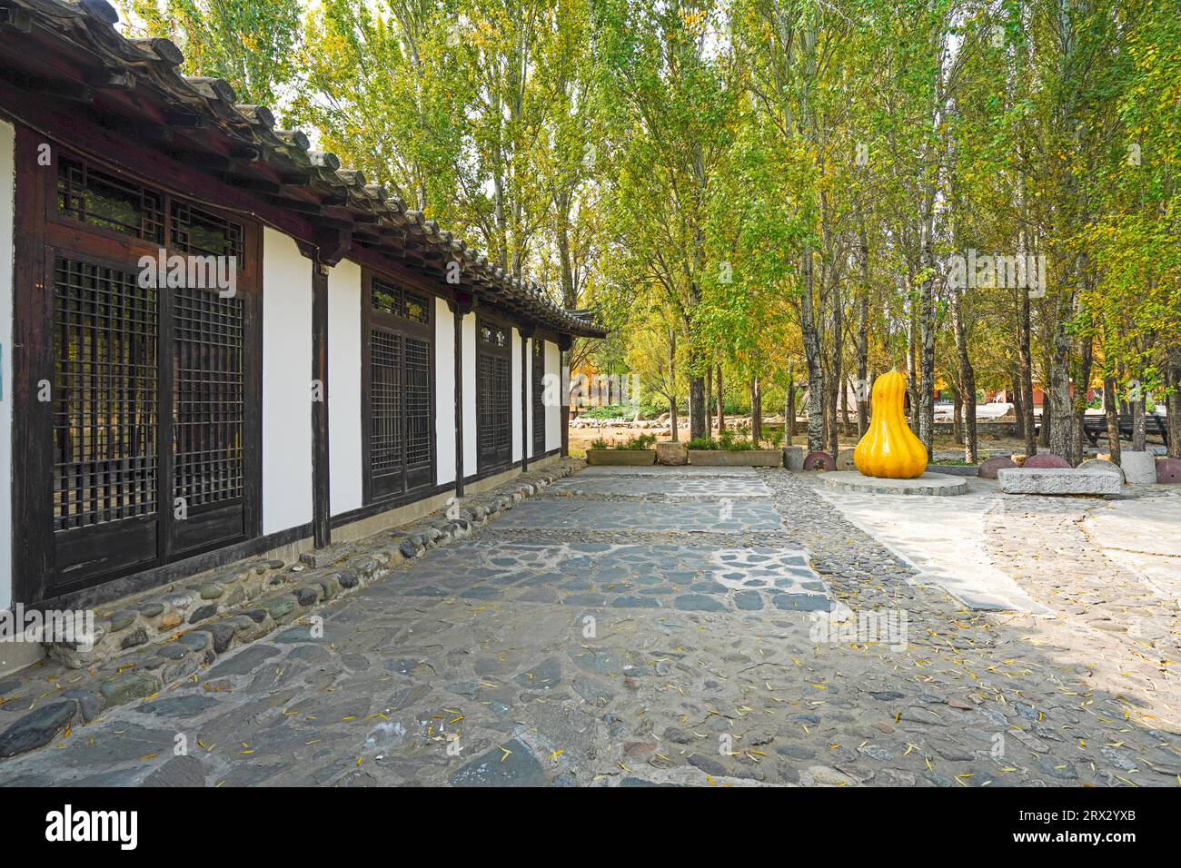 Beijing China, November 2, 2022: Koreans Architecture Scenery in China ...