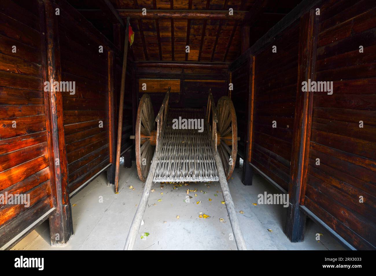 Beijing China, November 2, 2022: Daur people Dwellings in China Ethnic ...