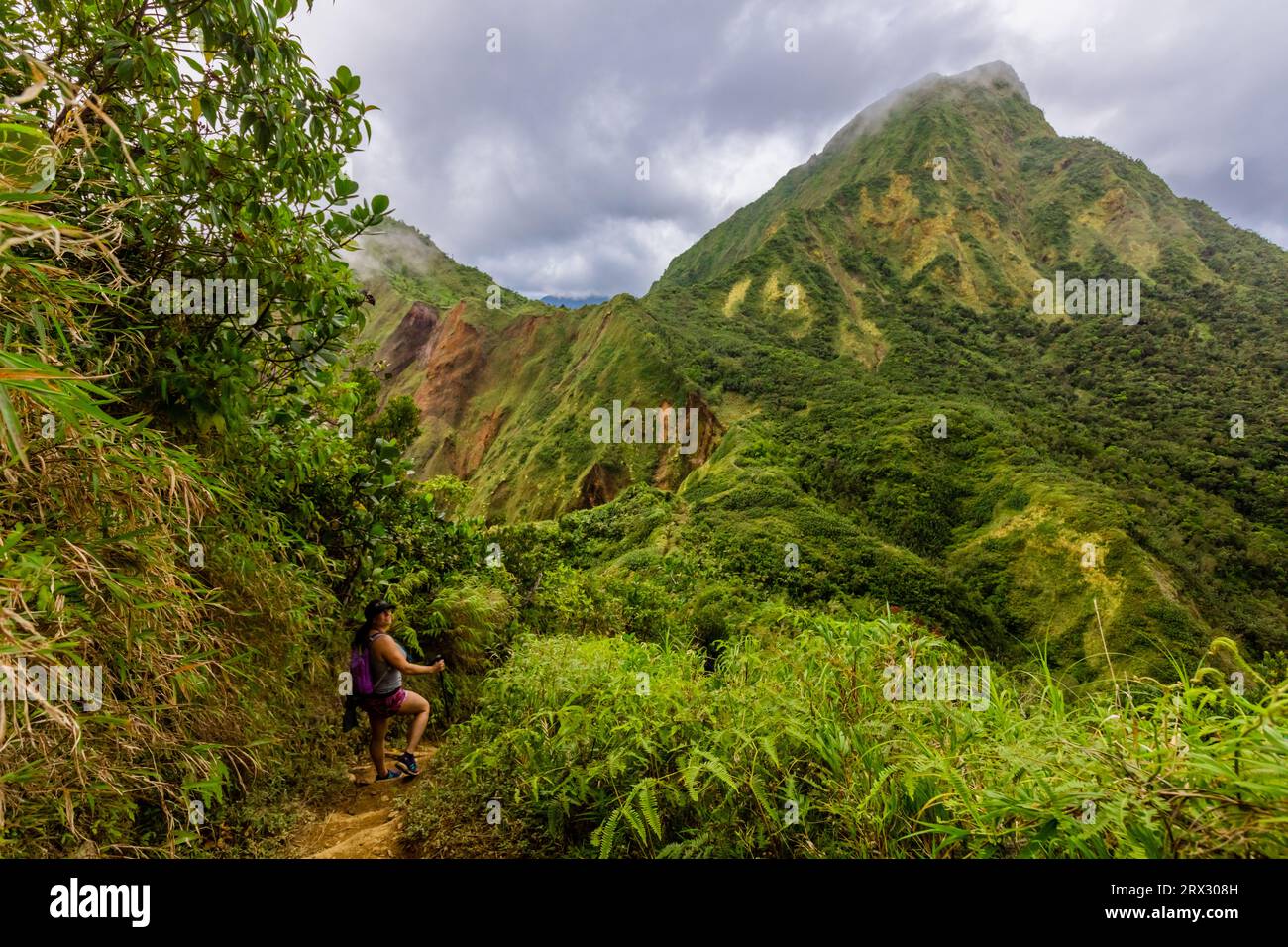 Boiling Lake Hike, Dominica, Windward Islands, West Indies, Caribbean ...