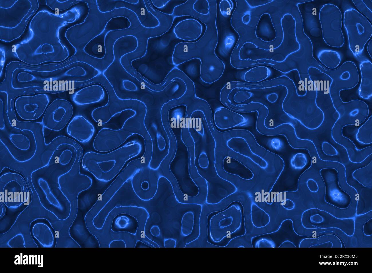 nice blue fluent luminous magic curves digital drawn texture ...