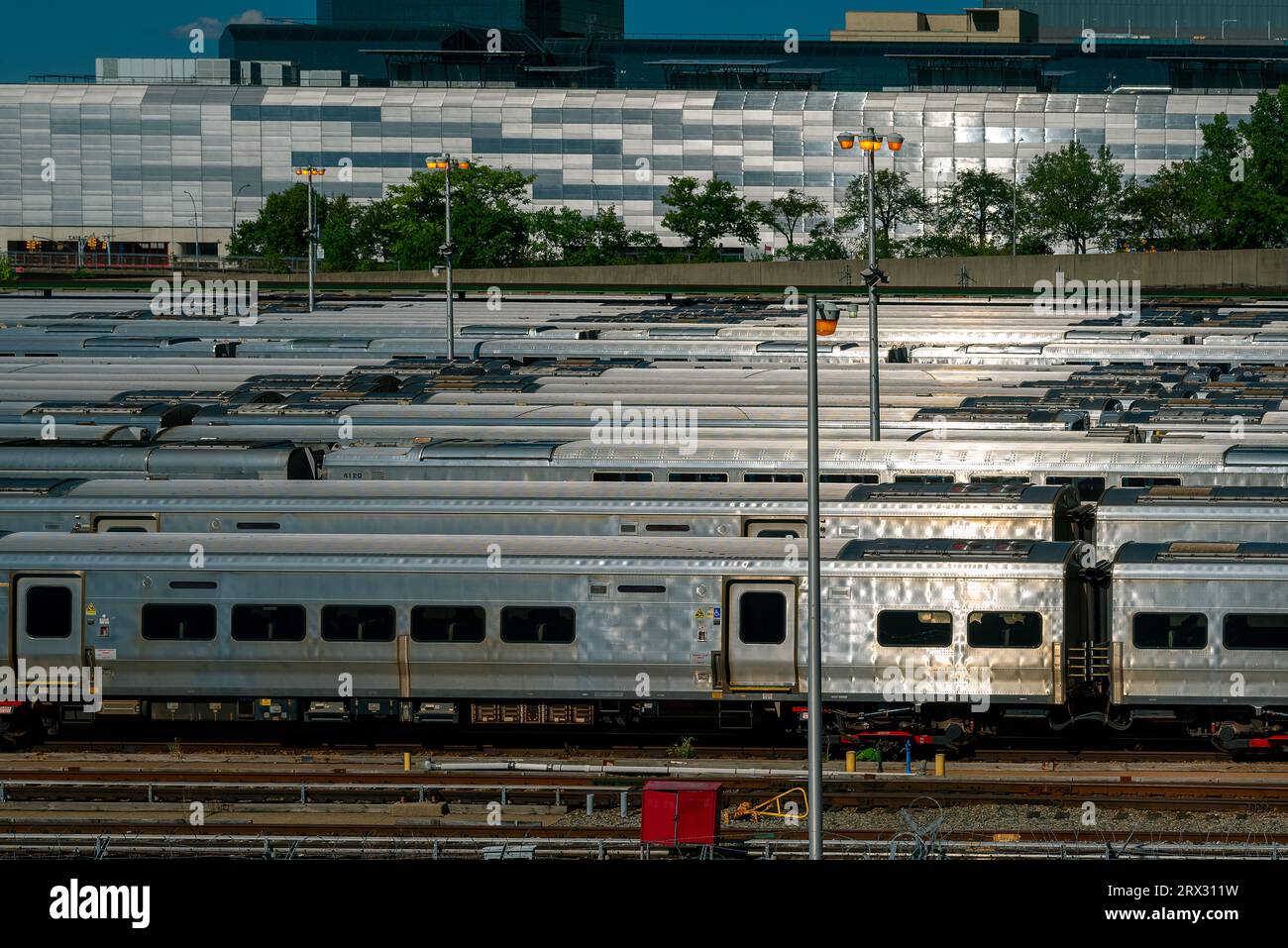 New York subwaymetro trains are not in service. Subway metro train ...