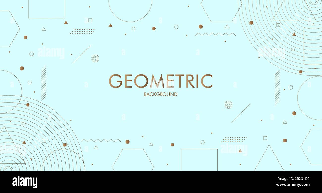 Creative Geometric background Design with graphic elements for ...