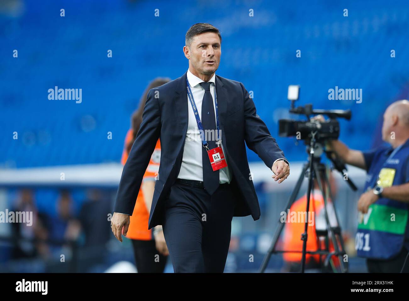 San Sebastian, Spain. 20th Sep, 2023. Javier Zanetti (Internazionale ...