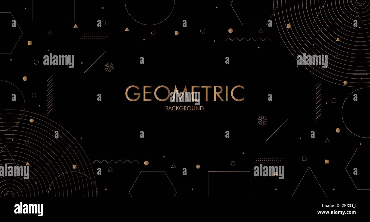 Creative Geometric background Design with graphic elements for ...