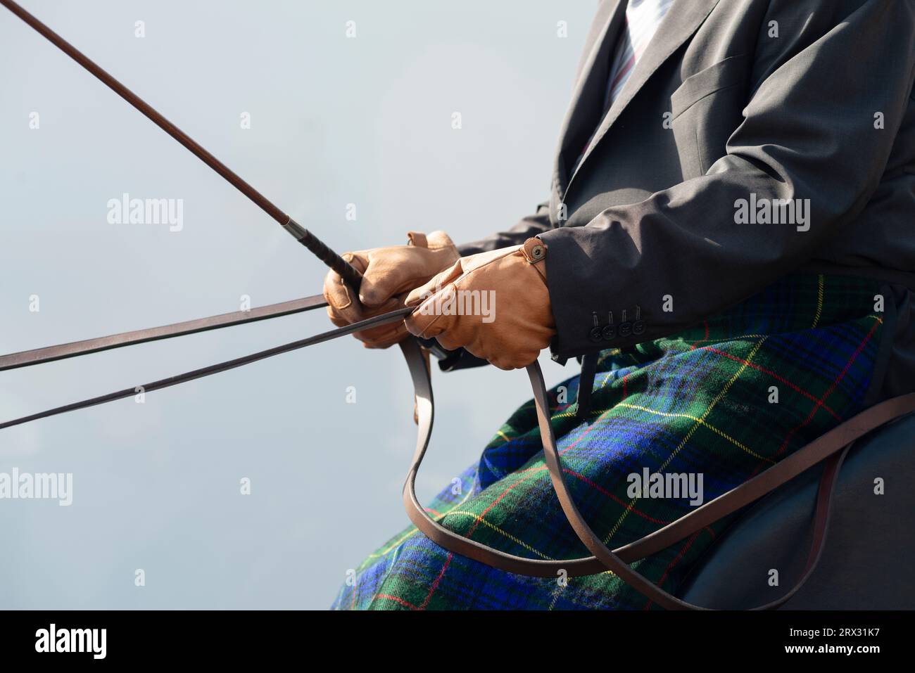 Man leather gloves hi-res stock photography and images - Alamy