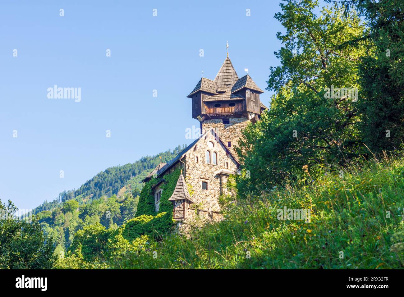 Building niederfalkenstein castle hi-res stock photography and images ...