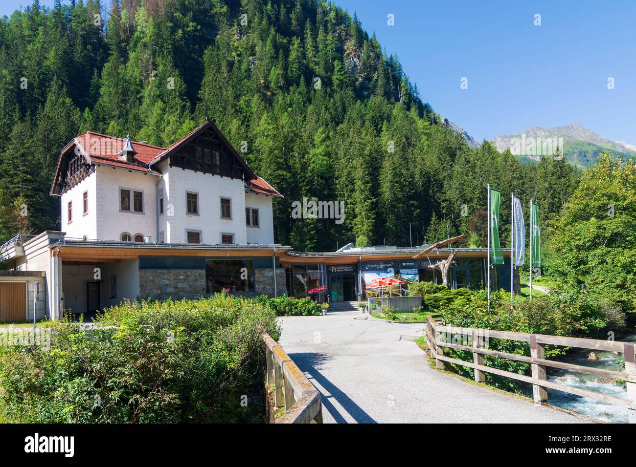 High tauern national park visitor center in nationalpark hohe tauern hi ...