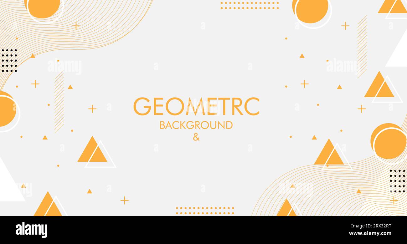 Creative Geometric background Design with graphic elements for ...