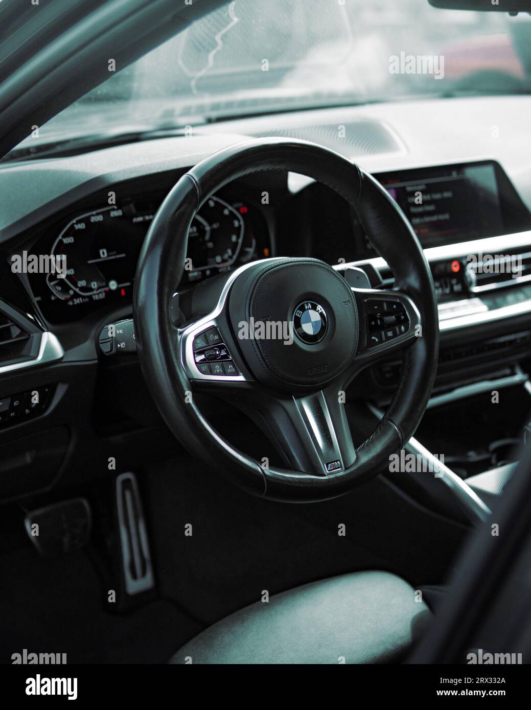 Bmw m2 interior hi-res stock photography and images - Alamy