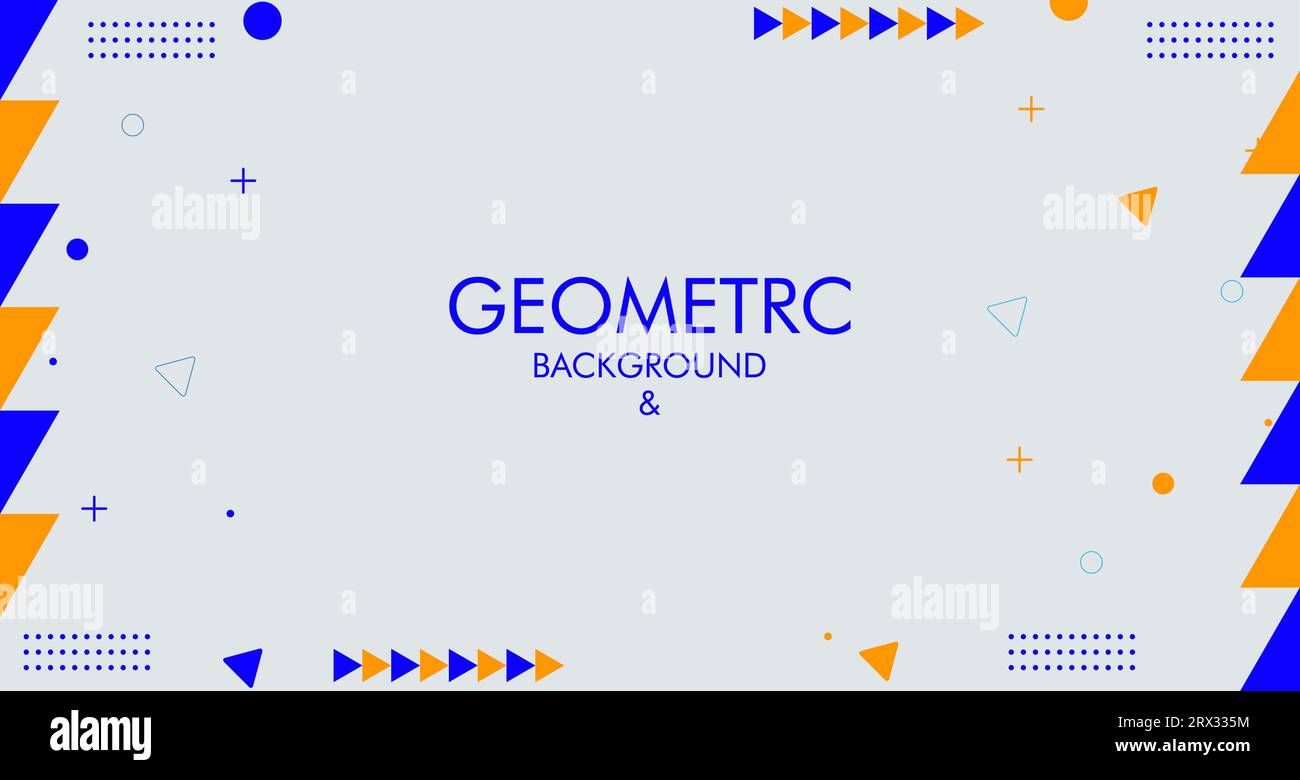 Creative Geometric background Design with graphic elements for ...