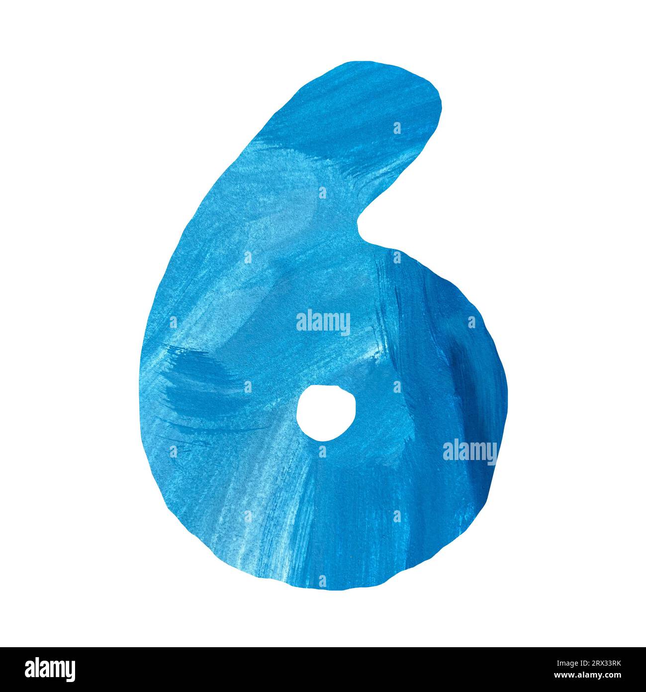 Number six Cut Out Stock Images & Pictures - Alamy