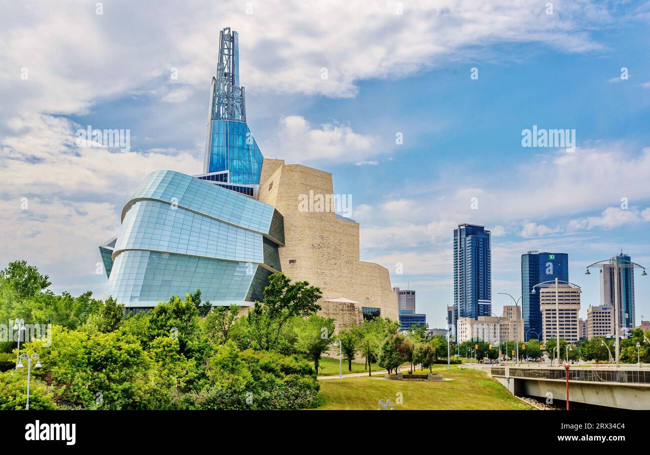 The Canadian Museum for Human Rights, opened in 2014, won awards for ...