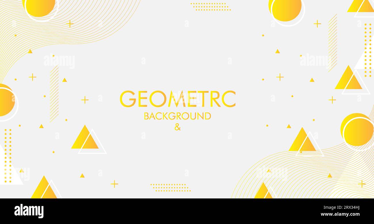 Creative Geometric background Design with graphic elements for ...