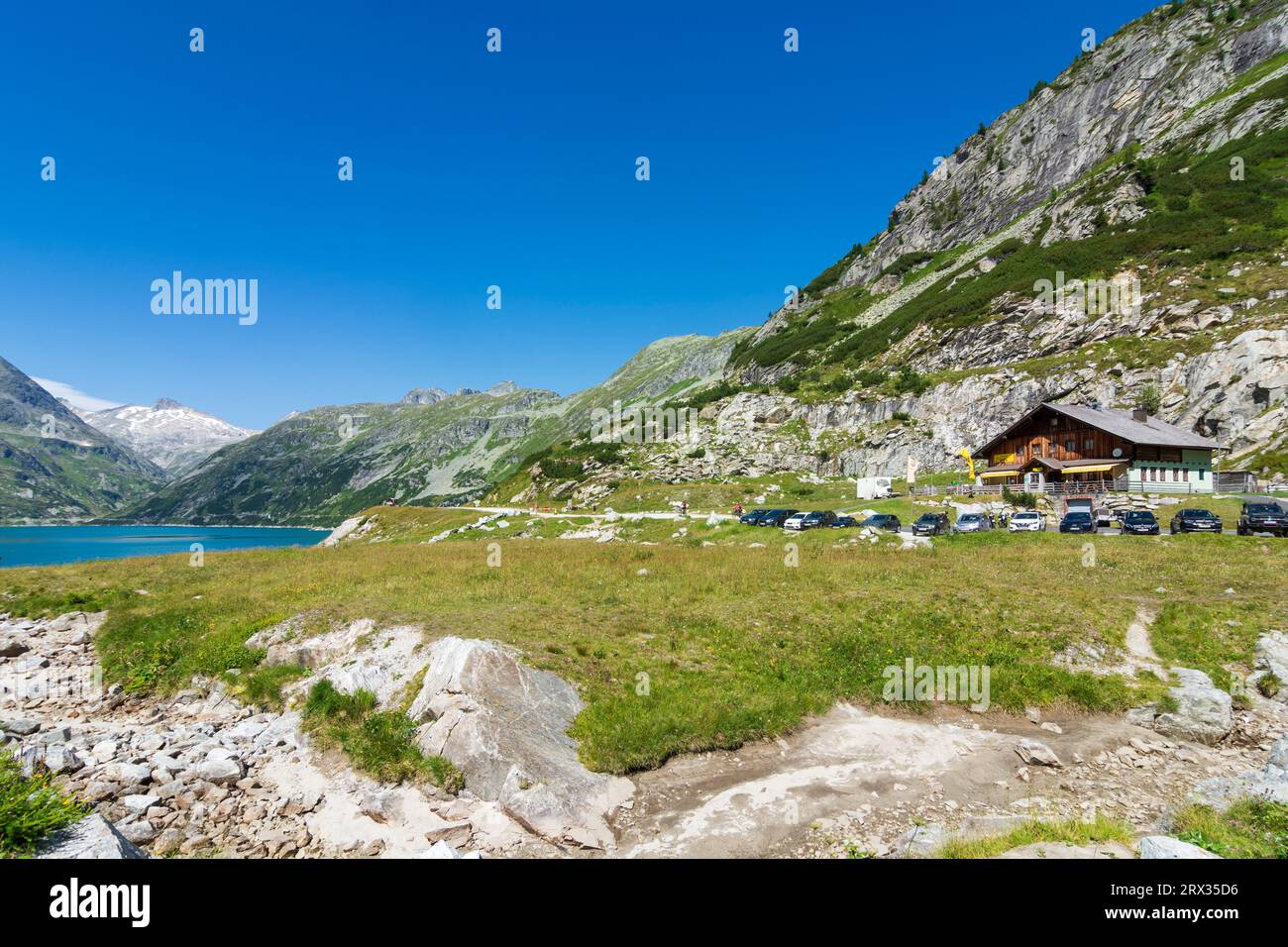 Malta: inn Kölnbreinstüberl at reservoir Kölnbrein of power stations ...