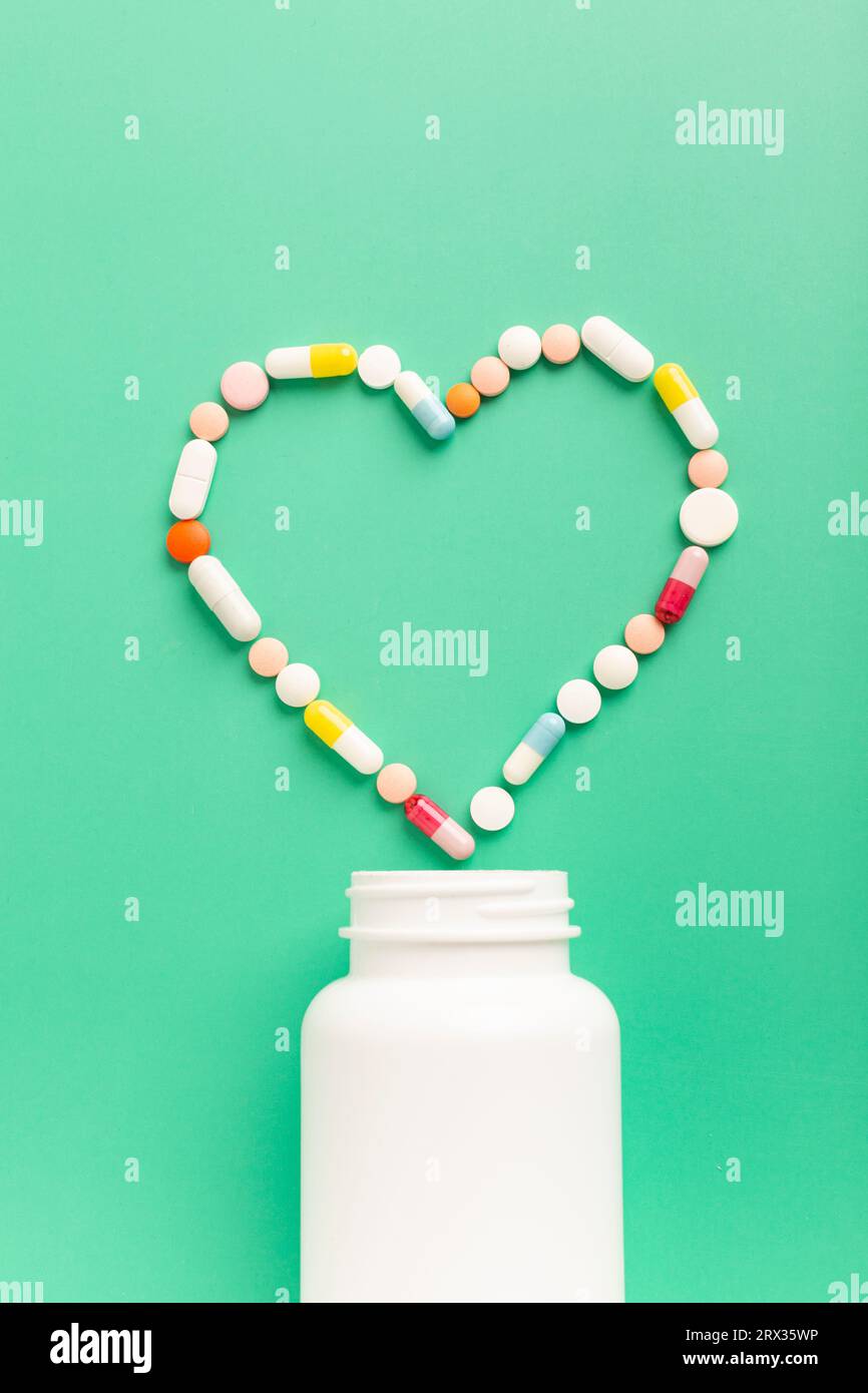 Bottle cardiology heart hi-res stock photography and images - Alamy