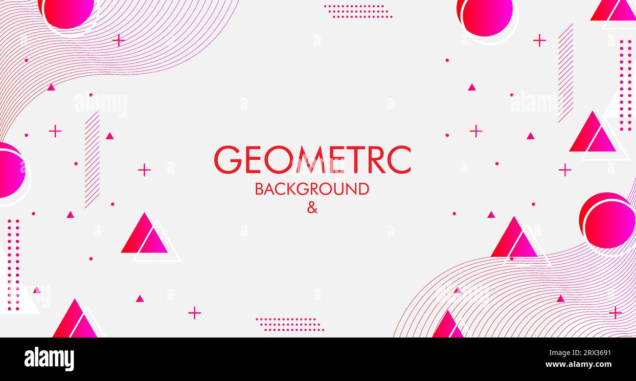 Creative Geometric background Design with graphic elements for ...