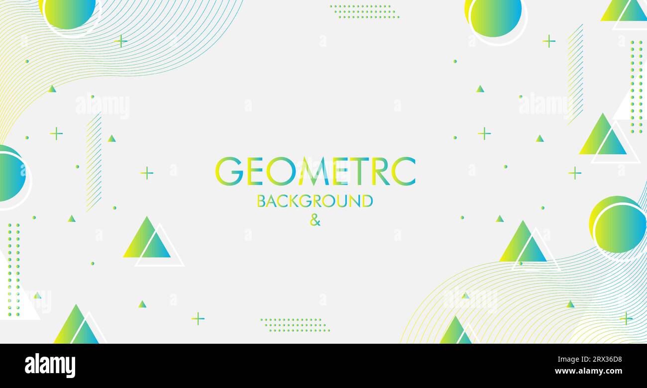Creative Geometric background Design with graphic elements for ...