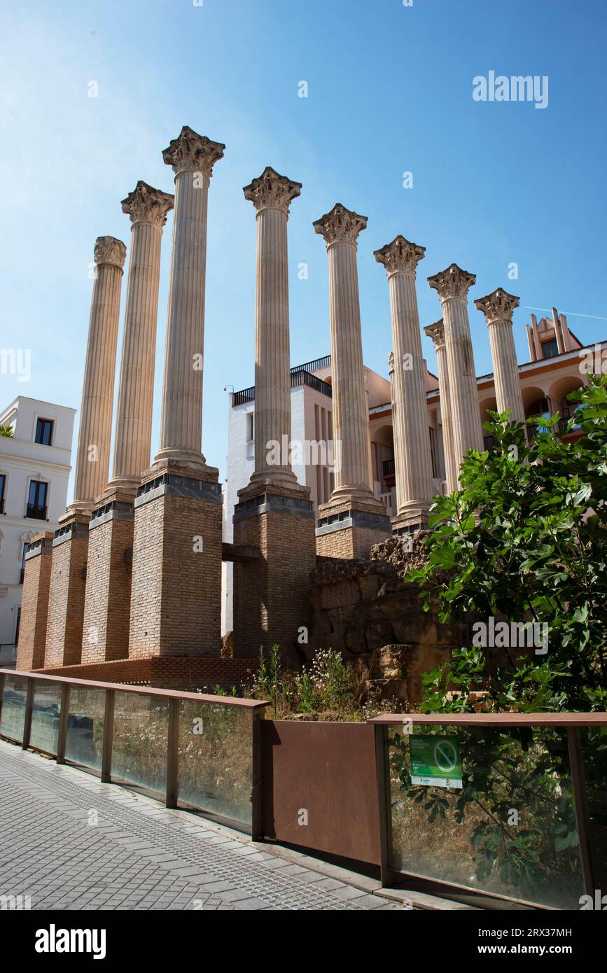Cordoba roman temple hi-res stock photography and images - Alamy