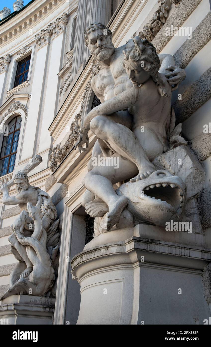 Michaelerplatz statue hi-res stock photography and images - Alamy