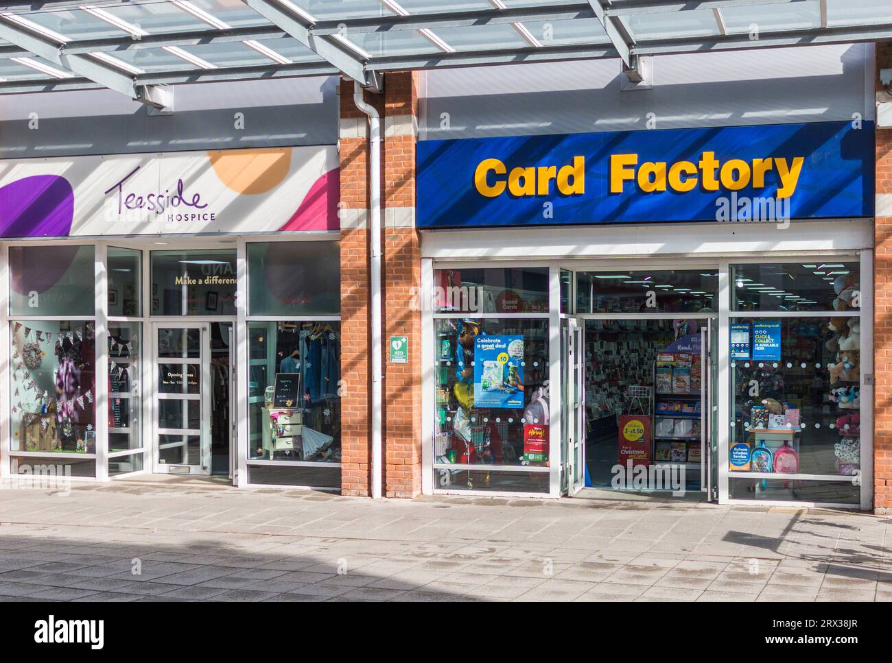 Card Factory shop in Thornaby,England,UK Stock Photo - Alamy