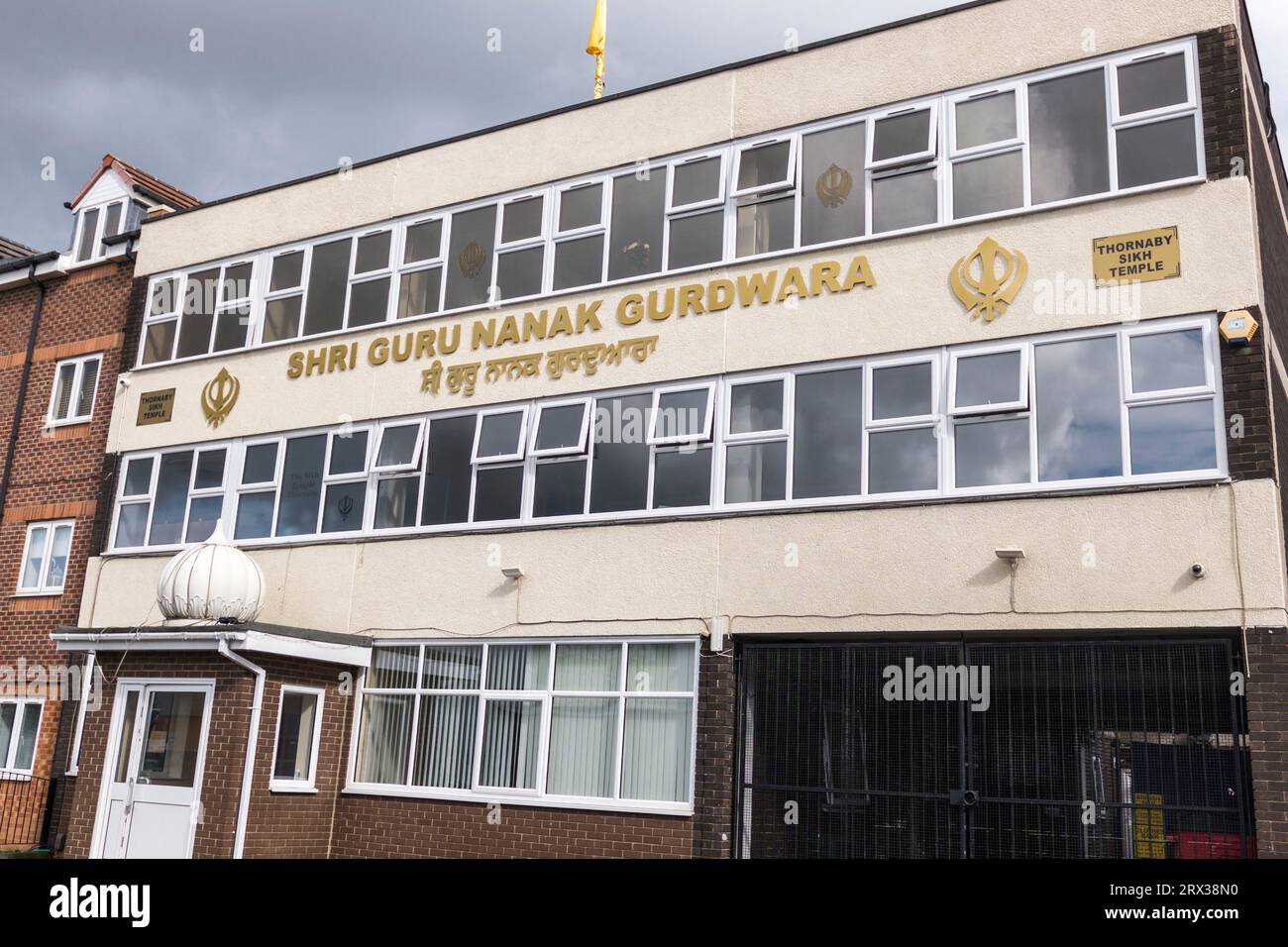 Thornaby Sikh Temple in Thornaby,England,UK Stock Photo - Alamy
