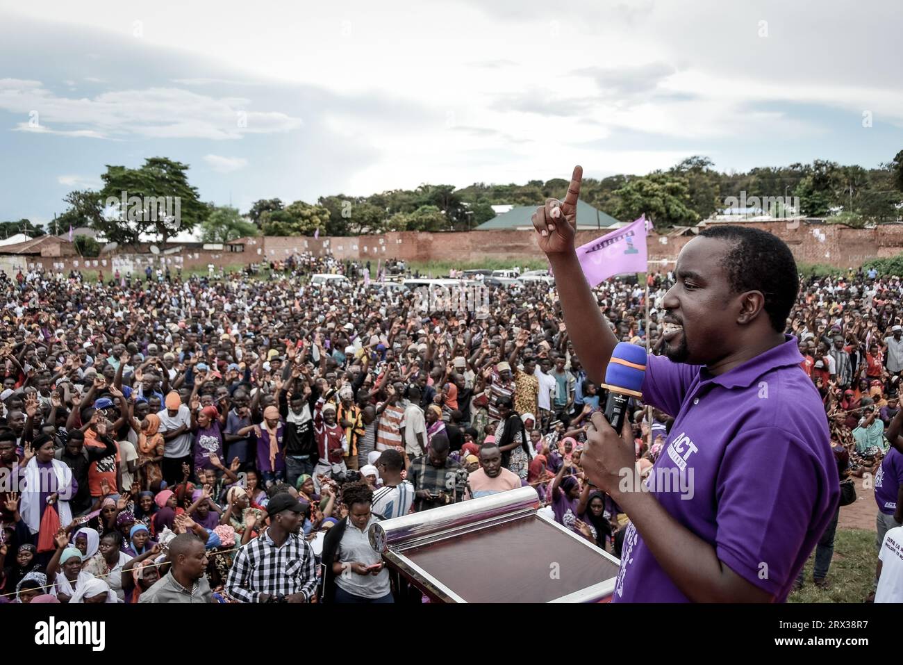 The Secretary General of Tanzania's opposition party ACT Wazalendo, Ado ...