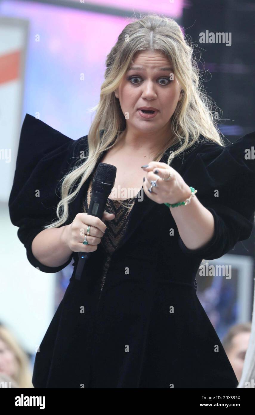 September 22, 2023, New York, New York, USA: Singer//talk show host ...