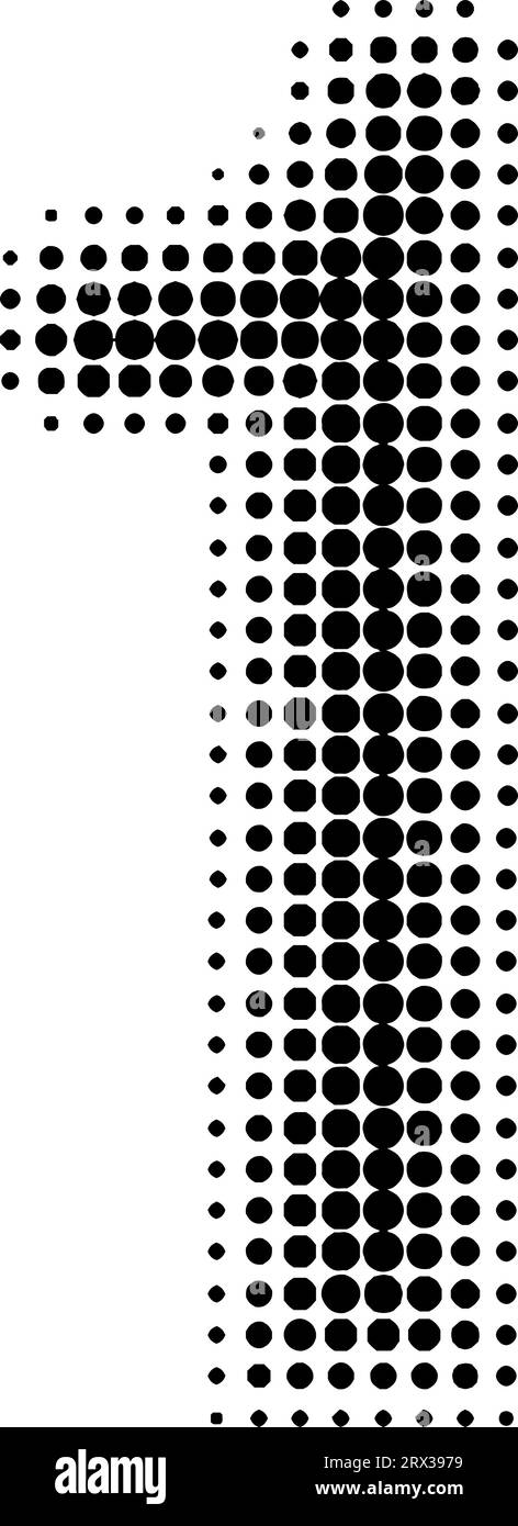 Pixel font numbers Black and White Stock Photos & Images - Alamy