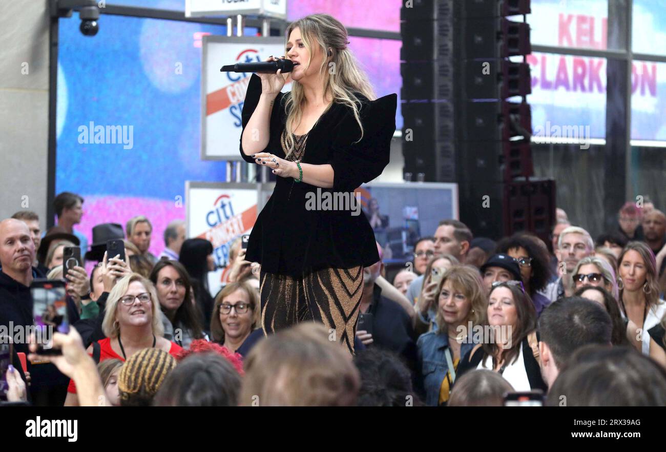 September 22, 2023, New York, New York, USA: Singer//talk show host ...