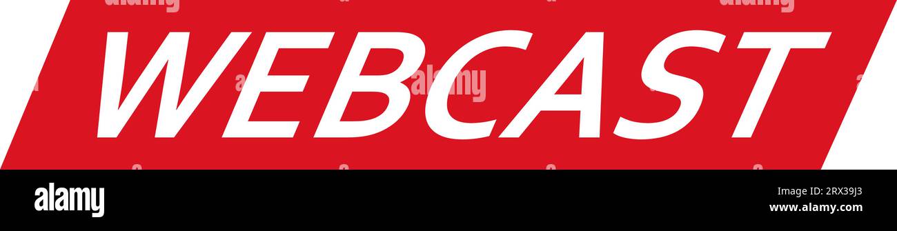 Webcast vector vectors Stock Vector Images - Alamy