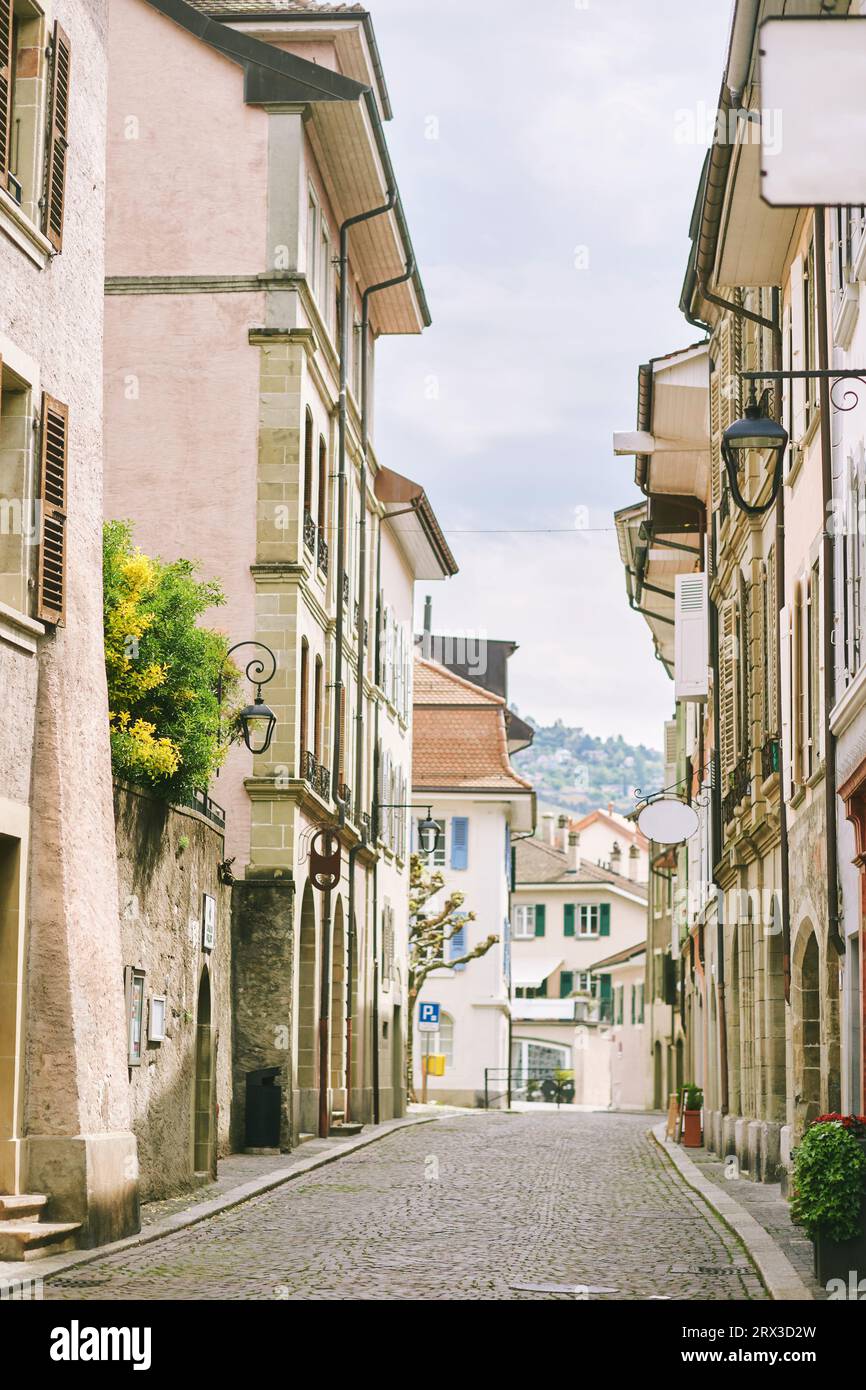 Swiss european vertical hi-res stock photography and images - Alamy