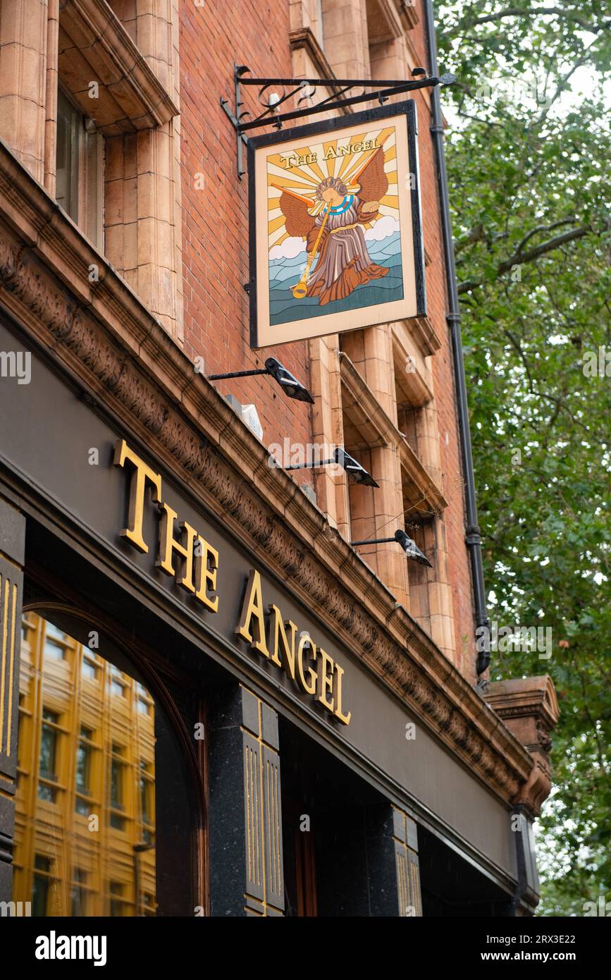 London, UK. 02nd Aug, 2023. The Angel is a historic public house and ...