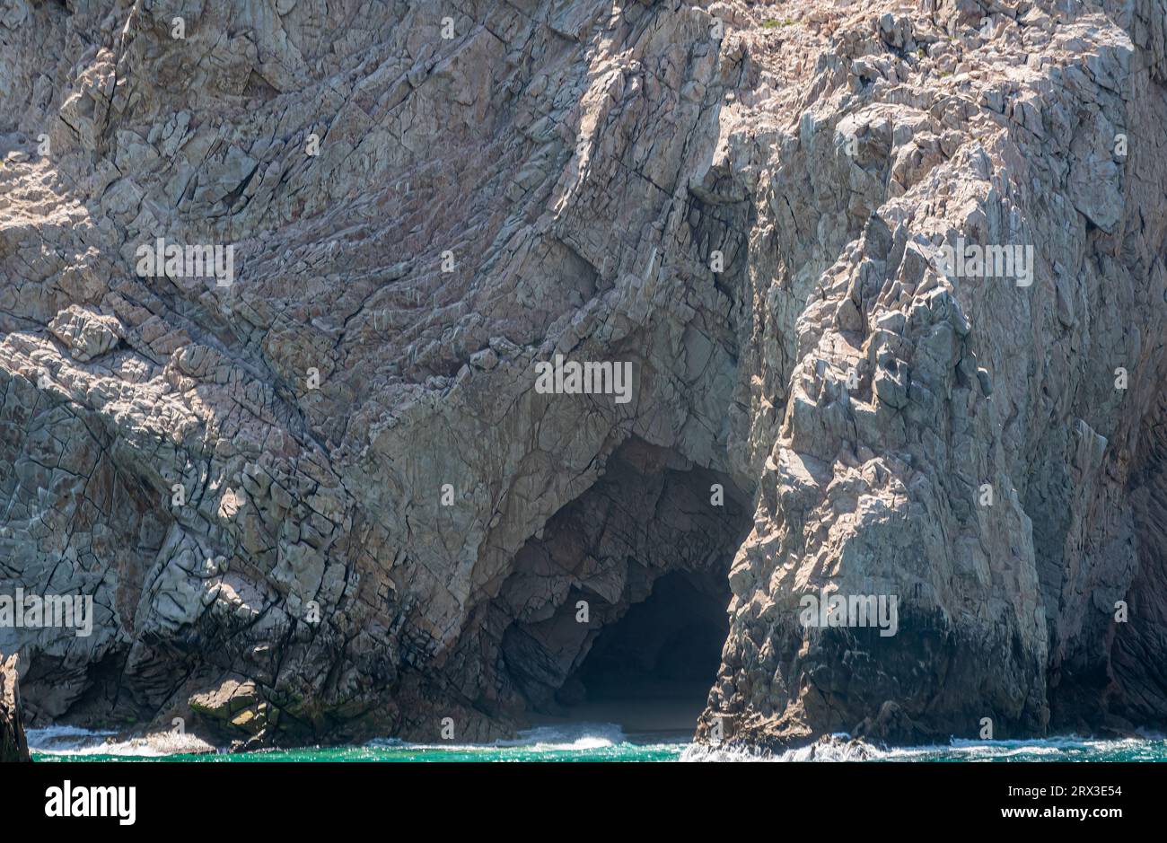 Mexico, Cabo San Lucas - July 16, 2023: Closeup, Pirates cave, on ...