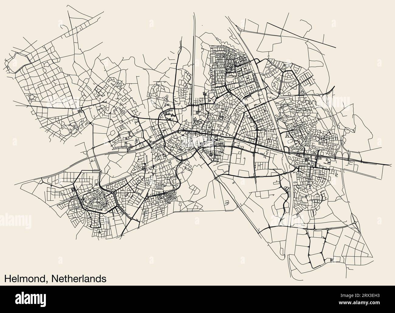 Helmond netherlands map hi-res stock photography and images - Alamy