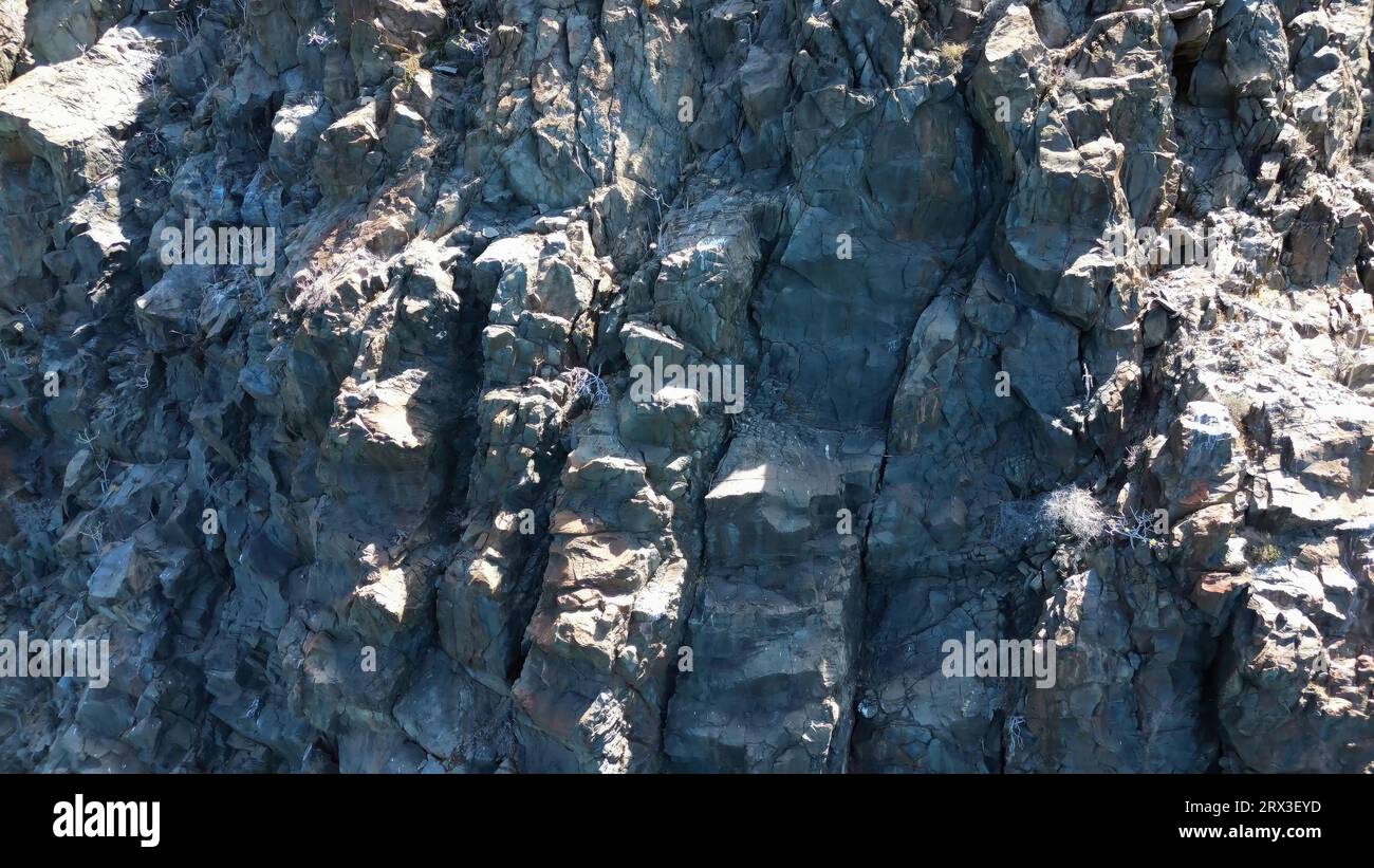Large rock formations that look like Los Gigantes right on the ocean on ...