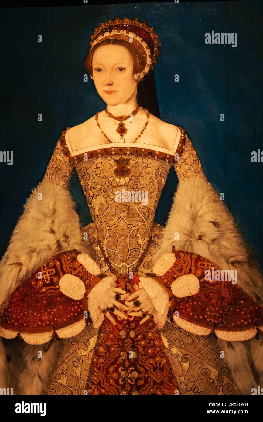 England, London, Portrait of Katherine Parr (1512-48), Wife of Henry ...