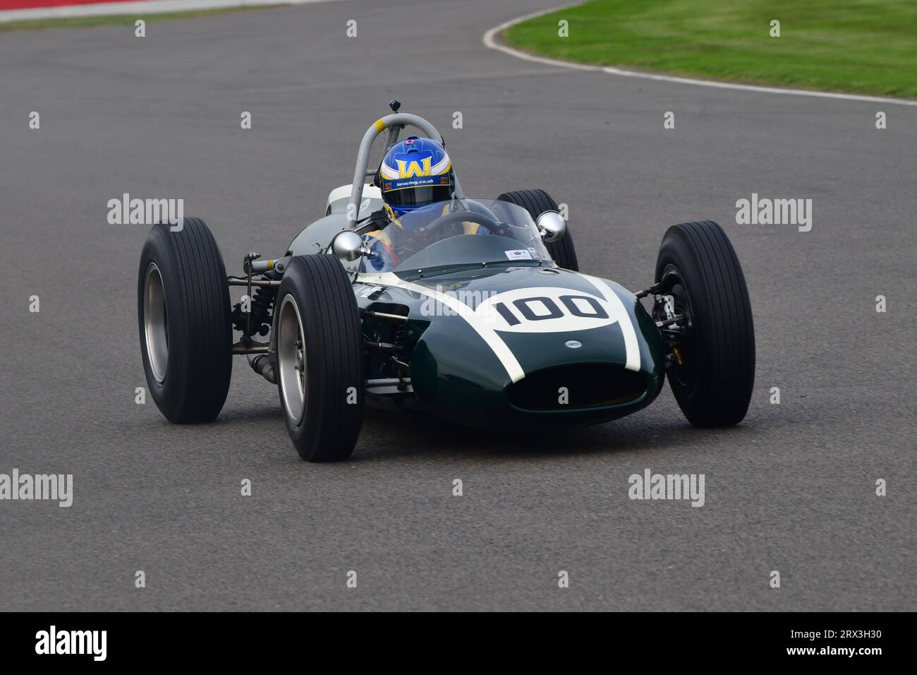 Will Nuthall, Cooper-Climax T53 lowline, Richmond and Gordon Trophies ...