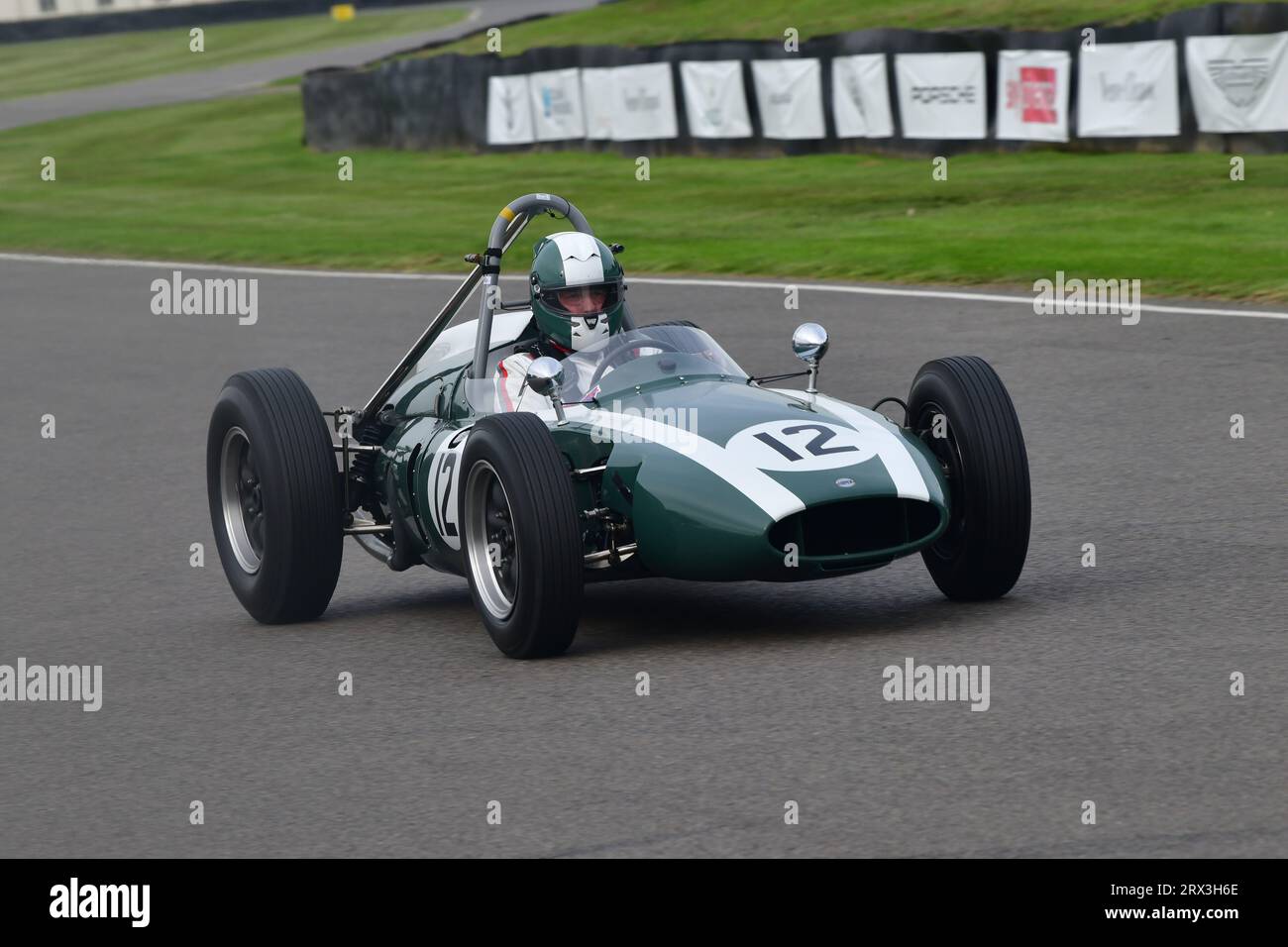 Rudi Friedrichs, Cooper-Climax T53 lowline, Richmond and Gordon ...